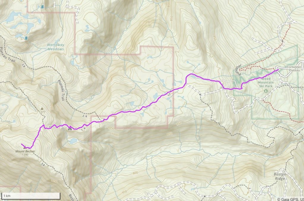 Park Maps & Access – Strathcona Wilderness Institute